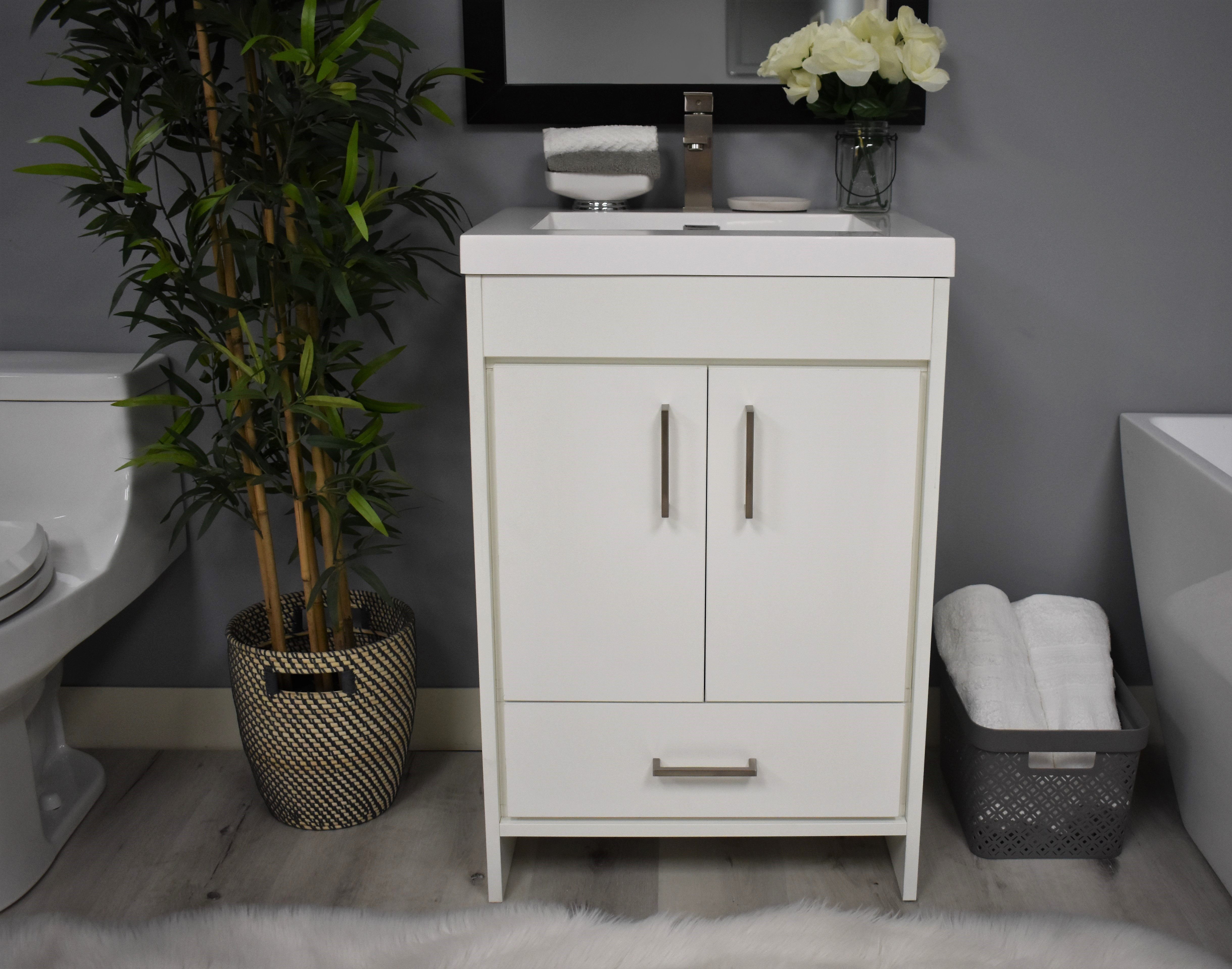 MTD Vanities Rio 23.25" Free-Standing Single Bathroom Vanity Base Only | Wayfair